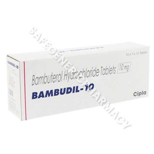 Buy Bambudil 10mg Tablet Online (Bambuterol), Reviews, Low Price