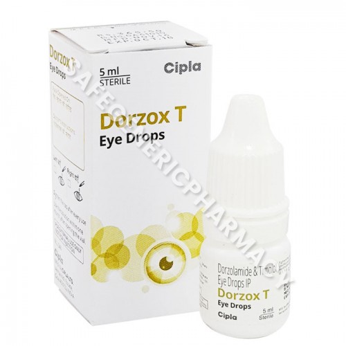 Buy Dorzox T Eye Drop Online ( Dorzolamide / Timolol ) In USA