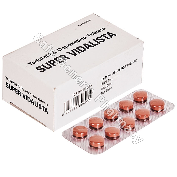 Super Vidalista 80mg 100% Original Tadalafil + Dapoxetine [ SGP ]